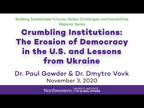 [Webinar] Crumbling Institutions: The Erosion of Democracy in the US & Lessons from Ukraine