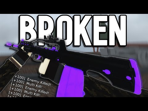 THIS *NEW* GUN IS BROKEN IN PHANTOM FORCES..