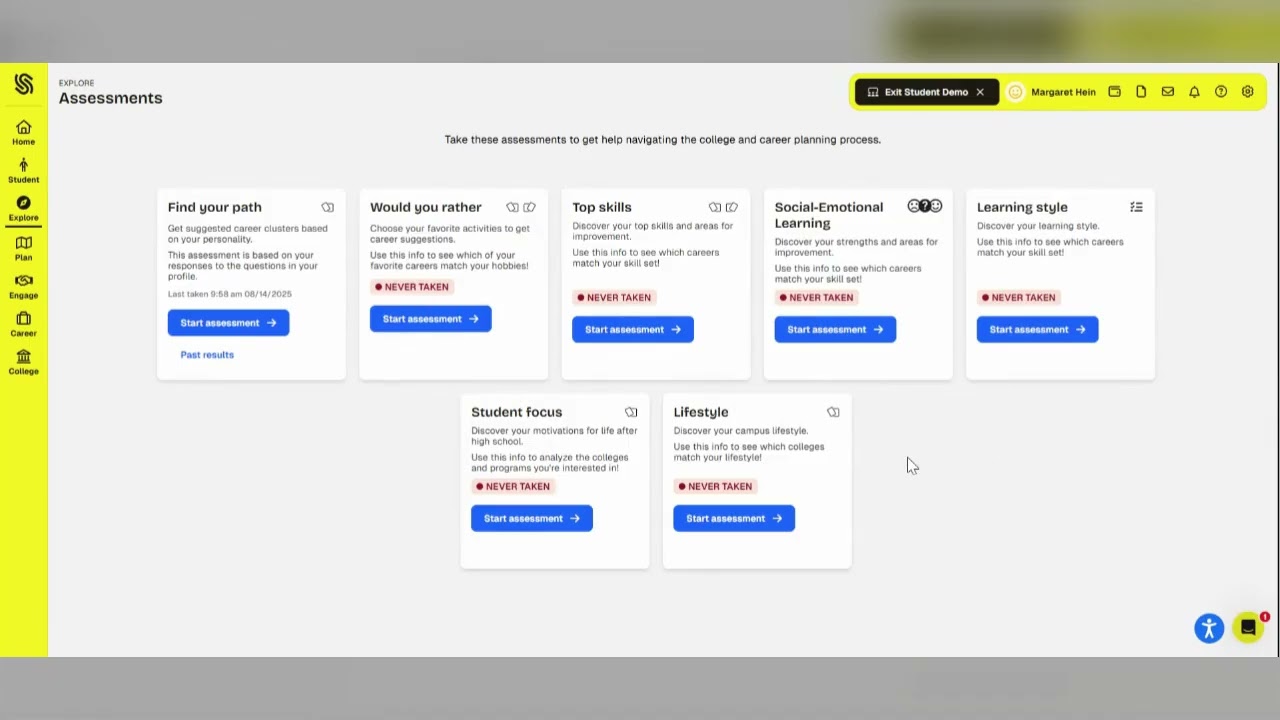 SchooLinks: Planning Assessments
