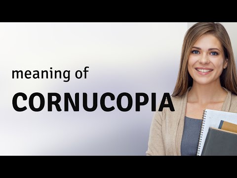 Cornucopia • CORNUCOPIA meaning