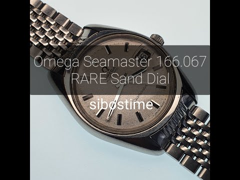 Omega Seamaster 166067 RARE Sand Dial Preowned Vintage