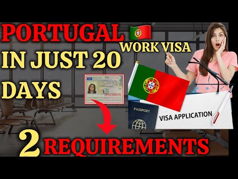 Portugal Visa Update| Get Portugal work visa in 20 days | How To Move Portugal| #PortugalVisa