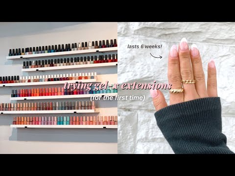 Trying Gel-X Nail Extensions for the First Time | Review + Experience