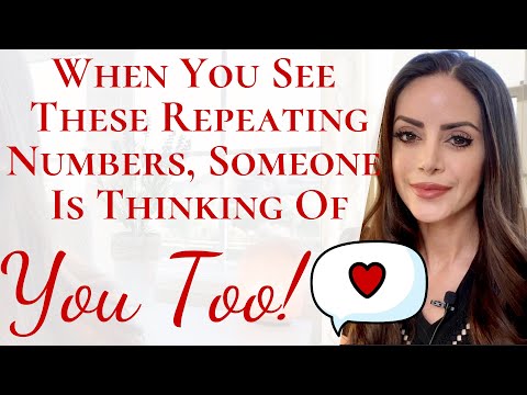 Angel Number Signs Someone Is Thinking of You Or Misses You too! | Are They Thinking Of You Too? 🧠❤