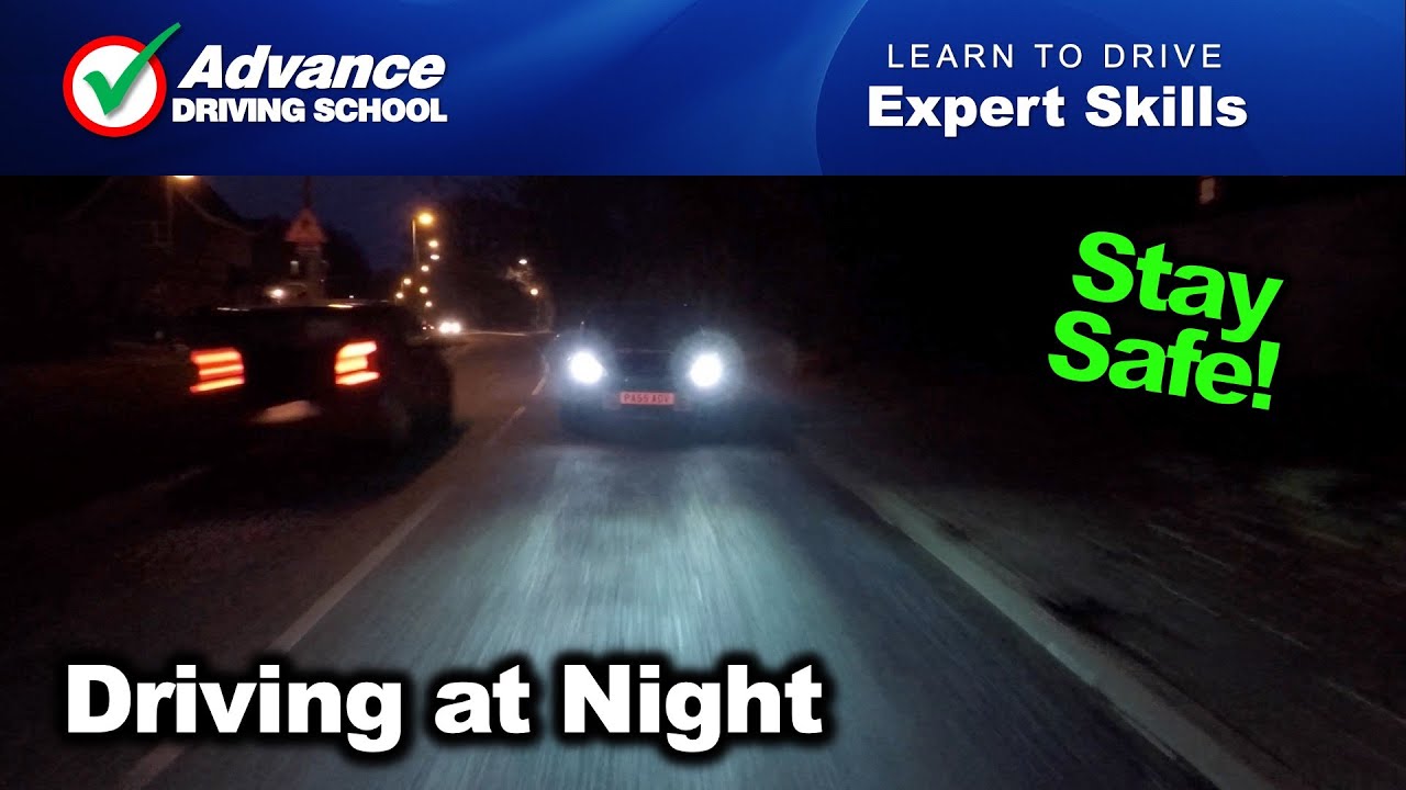 Stay Safe when Driving at Night
