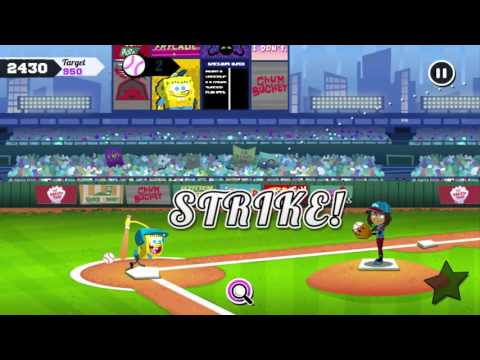 Nick Baseball Stars Sponge Bob