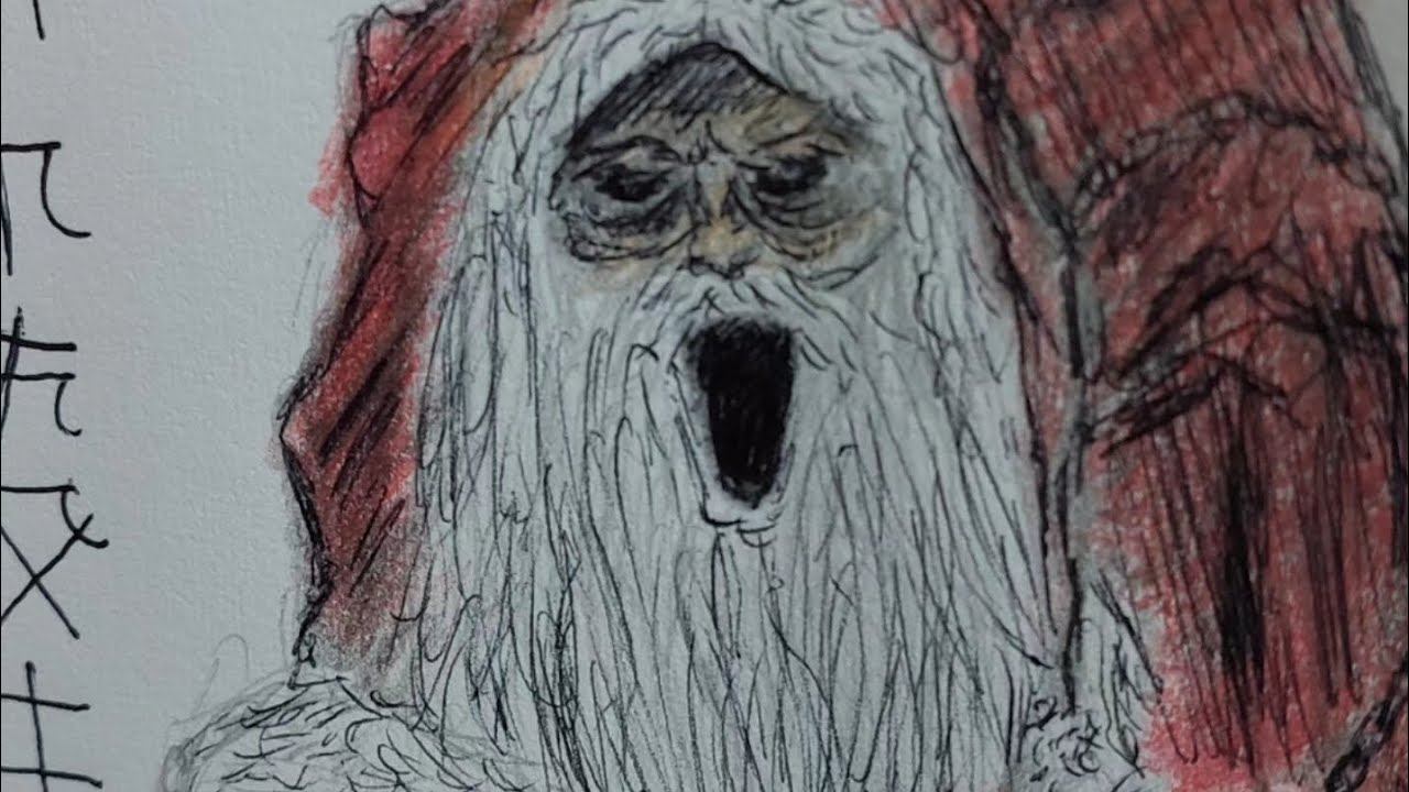 KRAMPUS drawing ( orlando Art )