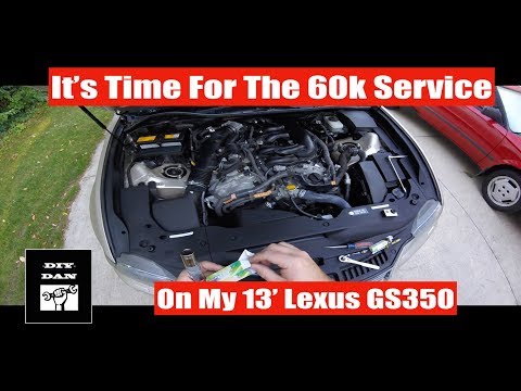 How To Change The Spark Plugs In A Lexus GS350, IS350, and RC350