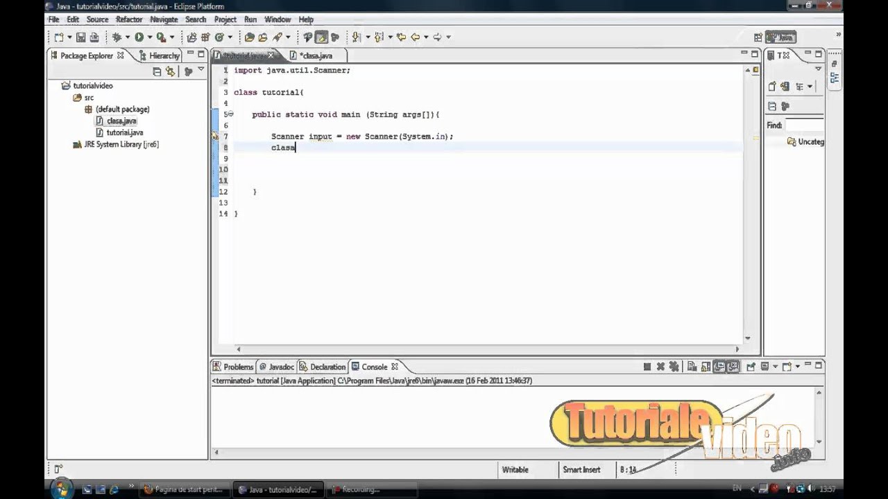 Tutoriale Video Java nr 15