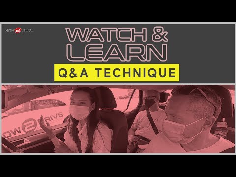 Q&A TECHNIQUE | ADI Part 3 | Watch & Learn driving instructor training