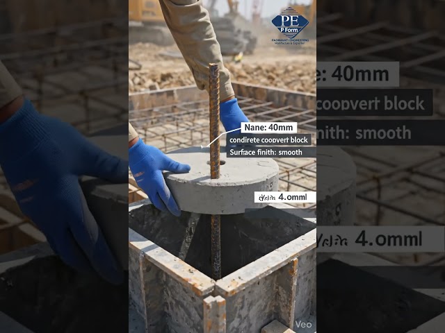 Concrete Cover Block - 40mm Pile Concrete Cover block Manufacturer from ...