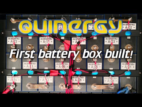 ⚡Quinergy⚡One battery box built, let's take a look!