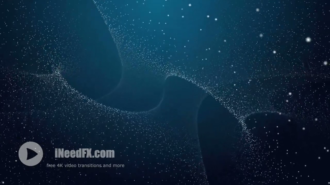 3d Abstract Background With Galaxy Dots Loopable - Free Video Footage