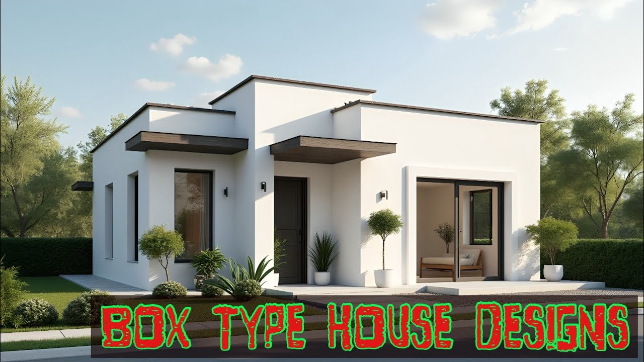 Modern Box Type House Design 2025 