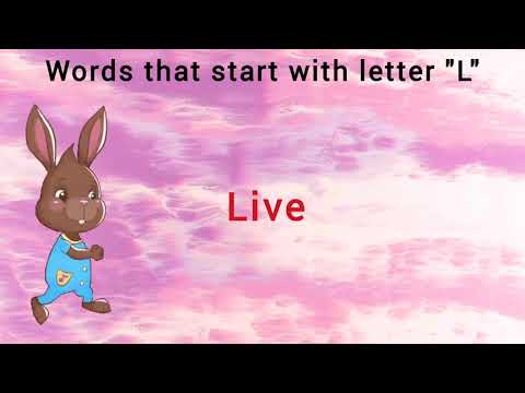 Words that start with letter "L"