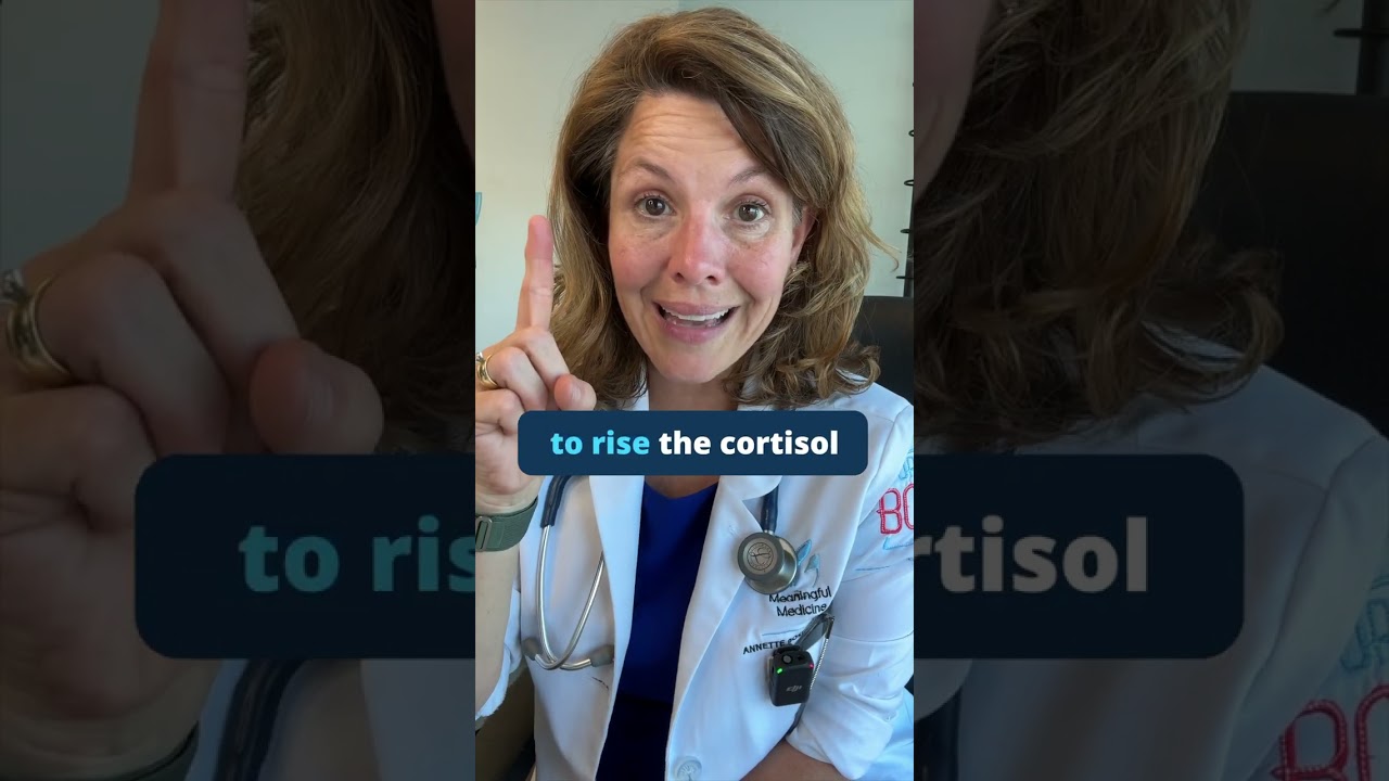 Quit trying to lower cortisol!!