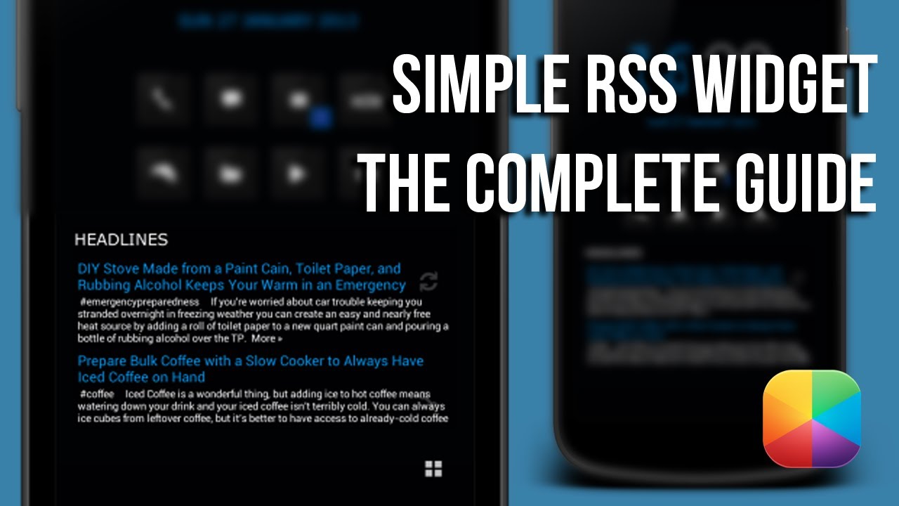 Simple RSS Widget - The Complete Guide