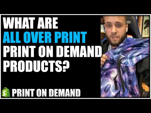 All Over Print POD Products, What Are They? (What Does AOP Mean?)