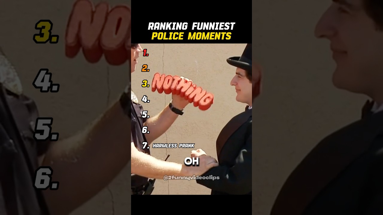 Ranking Funniest Police Moments 🤣 #ranking #memes #funny #tiktok