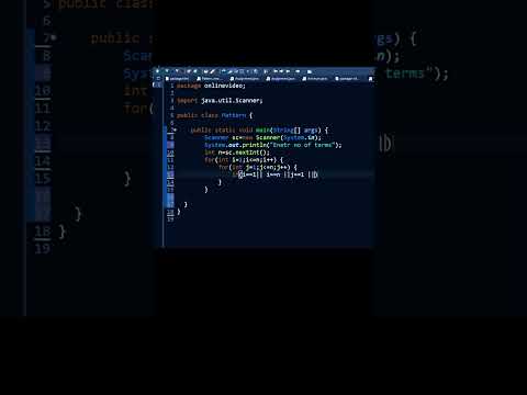 Program For Print Hollow Square pattern in java