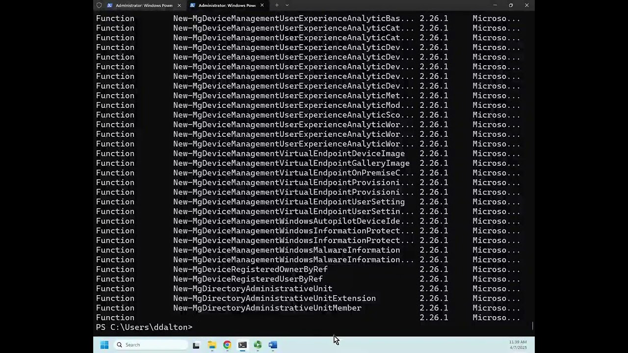 Connecting to Microsoft 365 using Microsoft Graph in PowerShell