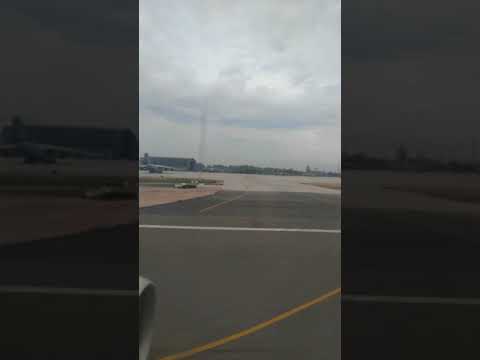 Takeoff from Chandigarh international airport IXC-CCU 6E-376