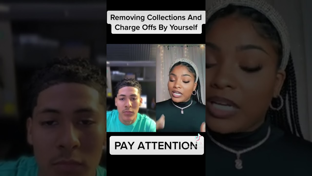 Removing Collections And Charge Offs By Yourself!!!