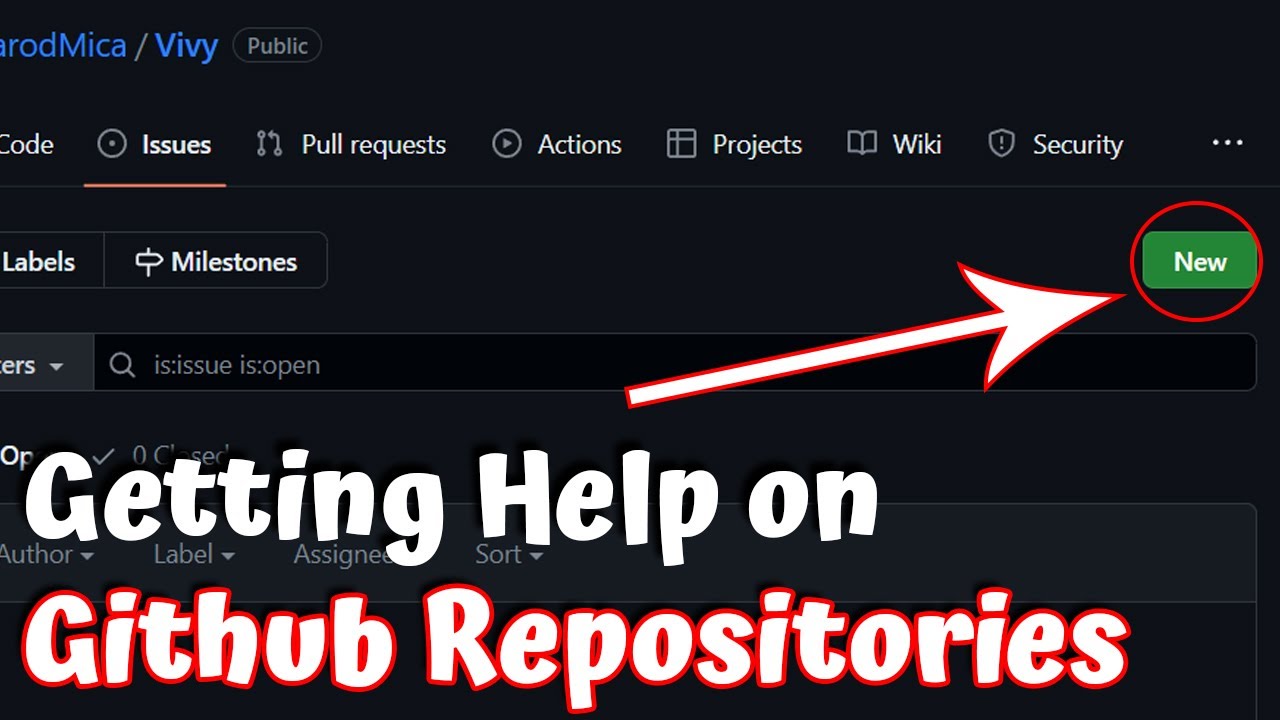 Getting Help On Github Issues