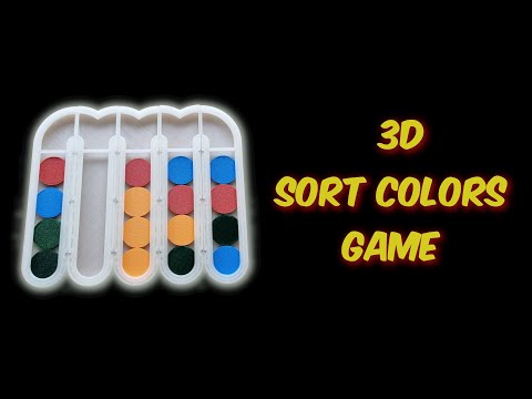 STL file Sort Color Game 🎨 ・3D printer design to download・Cults