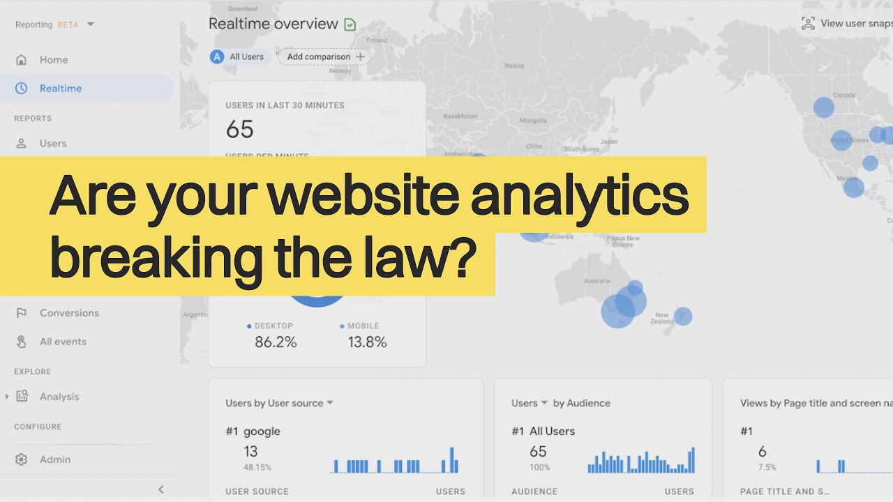 Are your website analytics violating GDPR?