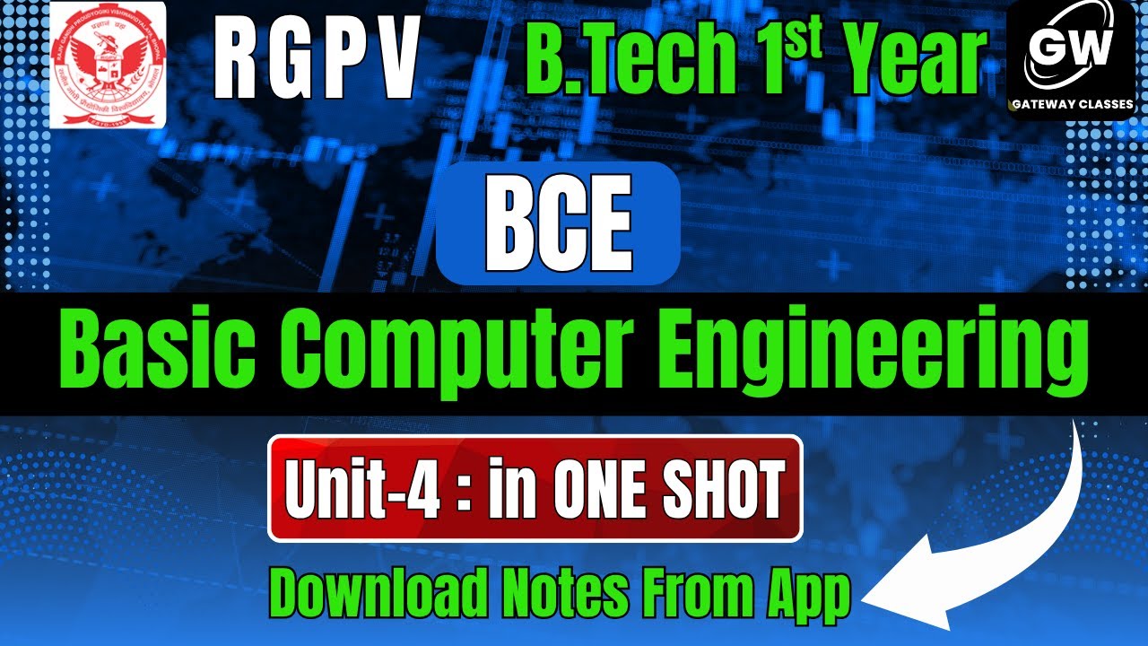 RGPV I Basic Computer Engg I UNIT-4 ONE SHOT I Gateway Classes
