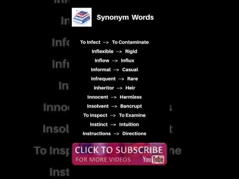Synonym Words Expanding #englishvocabulary #wordwonders #synonym #synonymous #synonyms #words #ielts