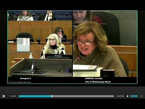 MIRANET Delegation at Regional Budget 2025 -January 23rd | Mississauga ...
