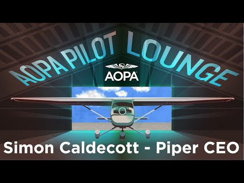 Pilot Lounge - Simon Caldecott on his retirement from Piper