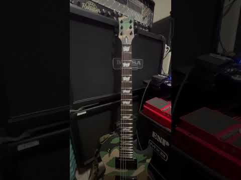 ESP LTD EC-1000 Woodland Camo Satin!