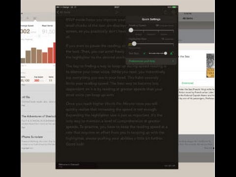 Outread for iOS: Speed Read Your Books, Websites, and More