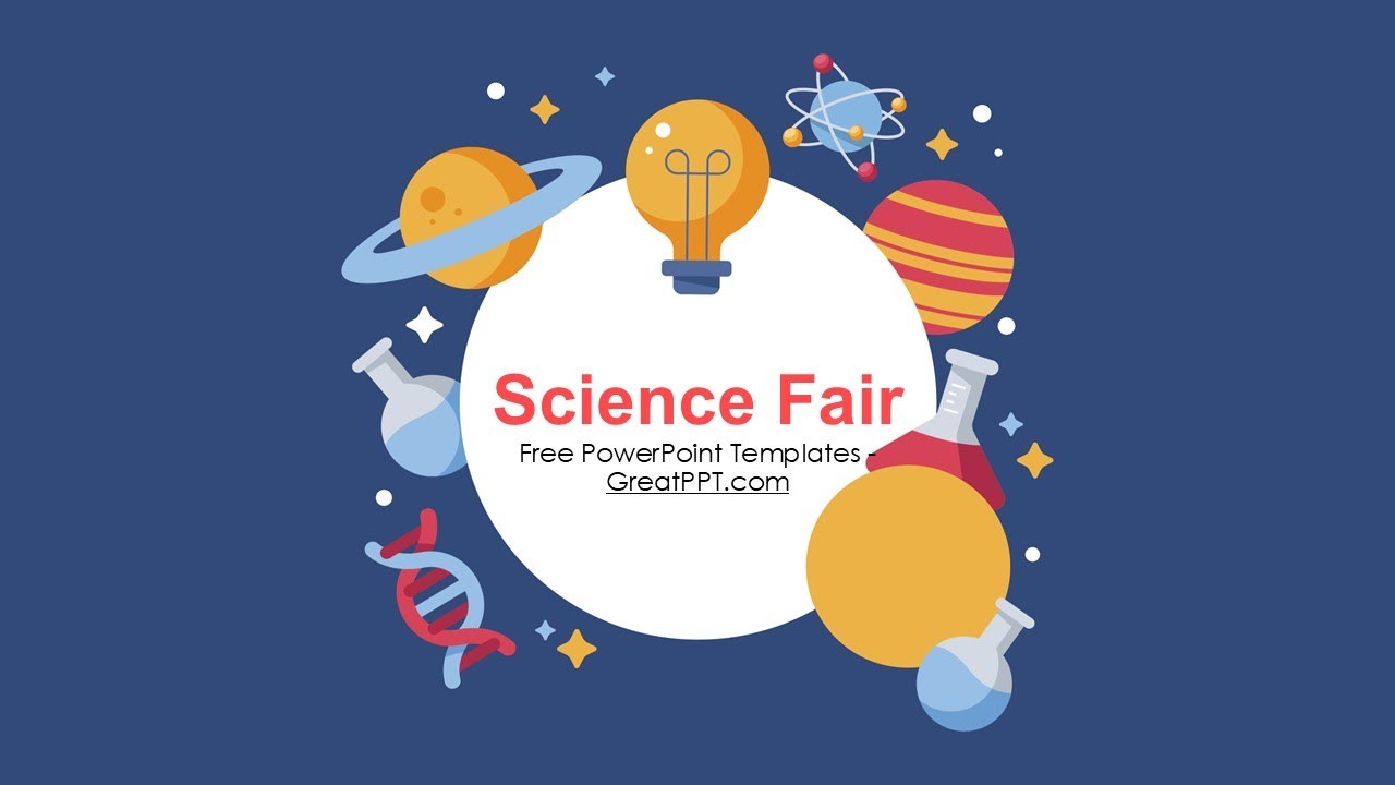 Free Science Fair PowerPoint Template & Google Slides Theme by GreatPPT