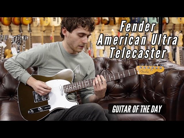 Fender Ultra Telecaster - Texas Tea finish - as New! | Guitars ...
