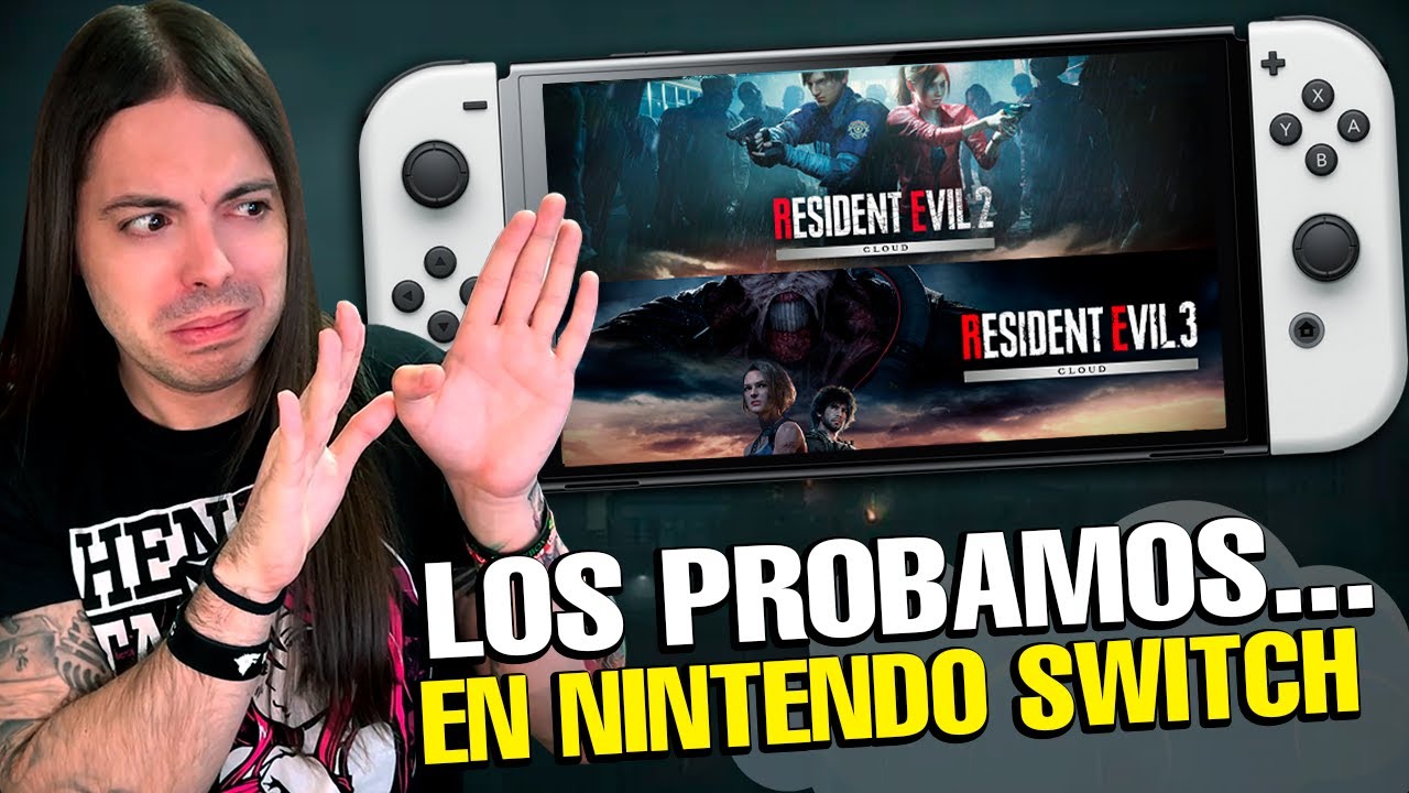 PROBAMOS RESIDENT EVIL 2 y 3 Remake en NINTENDO SWITCH... en LA NUBE ☁ ¿Funcionan BIEN?