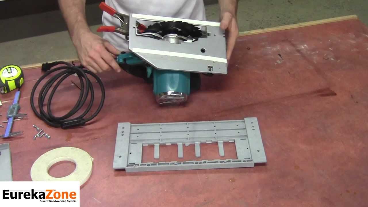 EurekaZone Episode 1 - EZ Smart Saw Base Installation