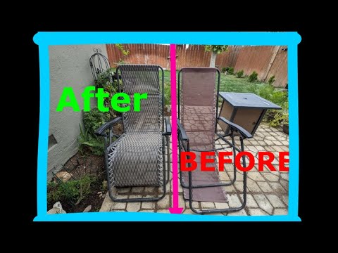 (not recommended) Zero Gravity Chair fabric mesh replacement repair 63x17inch