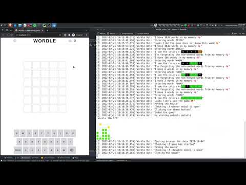 Run Wordle Solver Bot for a few days