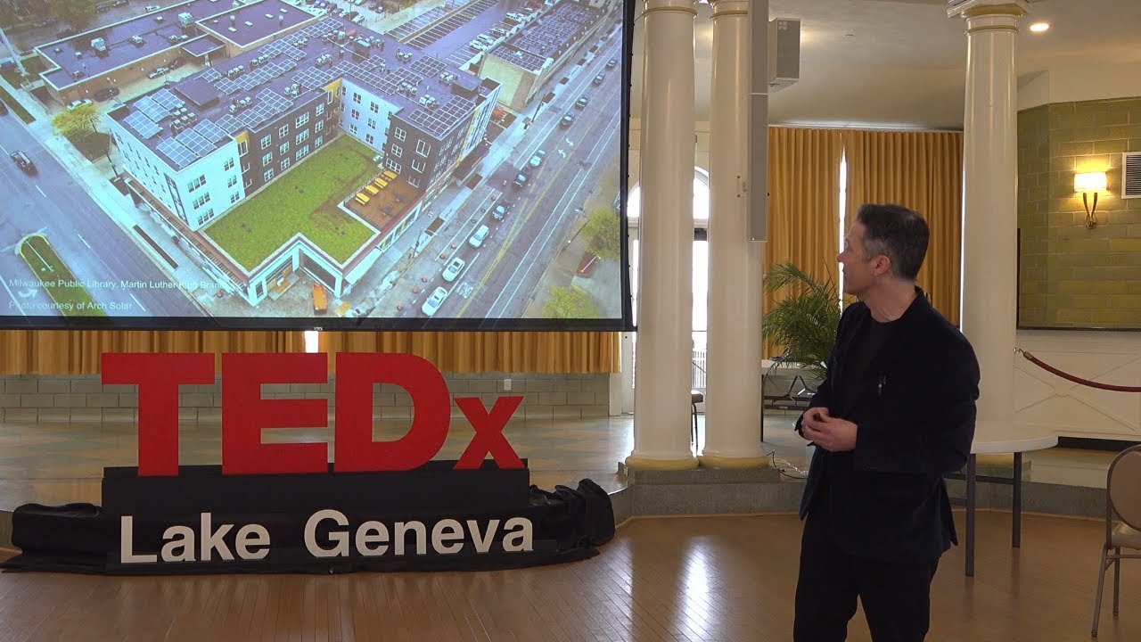 Sustainable by design: Building the cities of the future | Erick Shambarger | TEDxLake Geneva