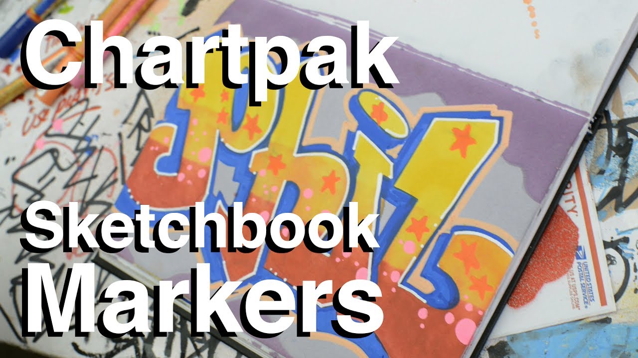 ArtPrimo.com Presents: Chartpak Sketchbook Markers