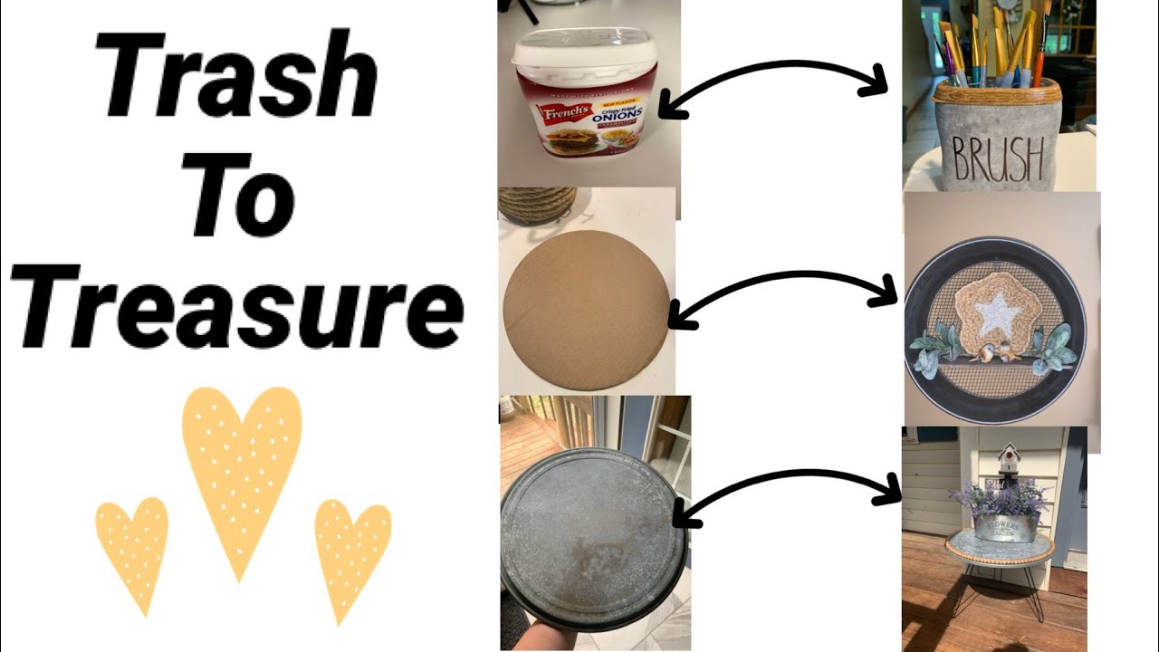 Trash To Treasure ~ 3 DIY’s ~ Craft your stash