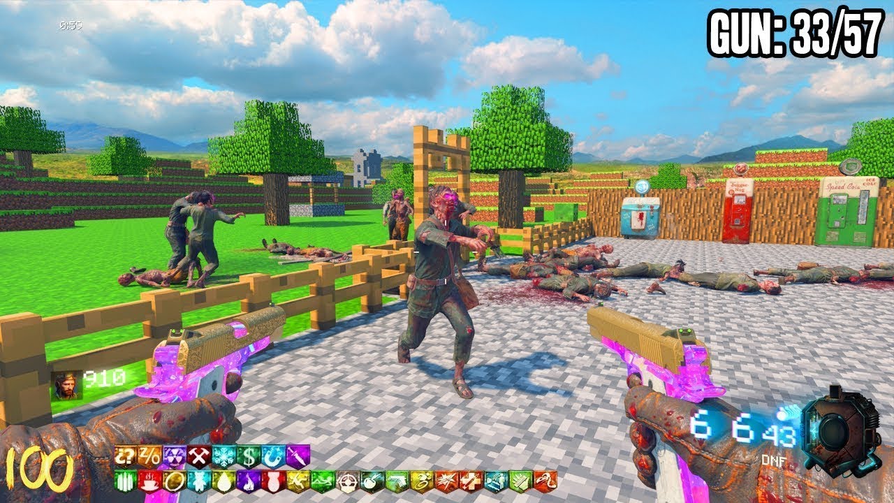 ONE WINDOW CHALLENGE (Minecraft Edition) - BLACK OPS 3 