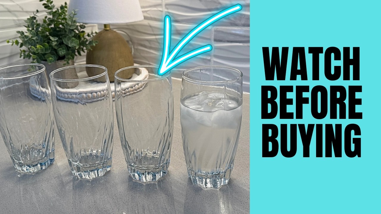 Amazon Finds Anchor Hocking Drinking Glasses Set | 16 oz Durable Everyday Glasses Upscale Look
