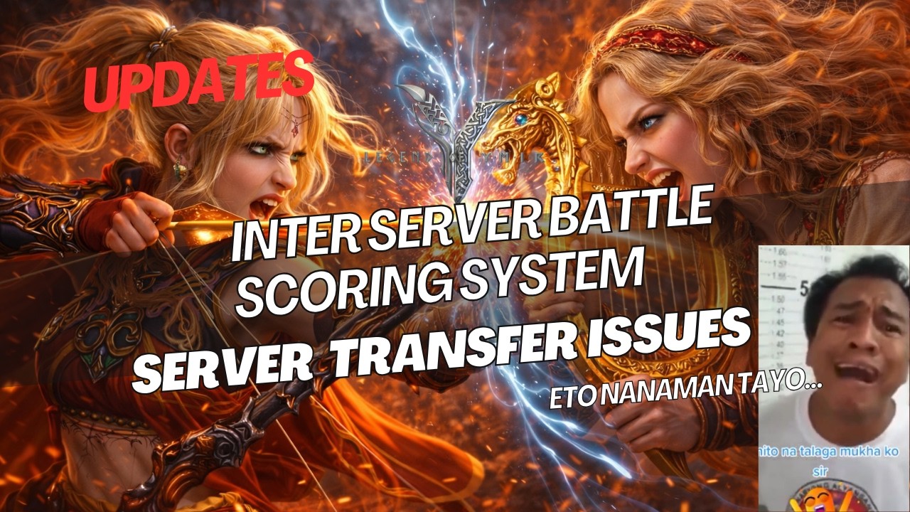 Legend of YMIR ISSUES Server Transfer / Scoring System