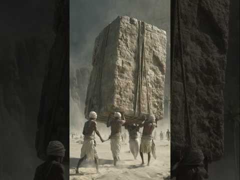 How Did They Lift 100-Ton Blocks Without Modern Tools?