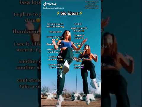 Bio Ideas For Instagram Or Tiktok